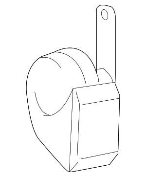 Genuine Toyota High Note Horn part# 86510-0E040 for 2014-2025 Toyota ...