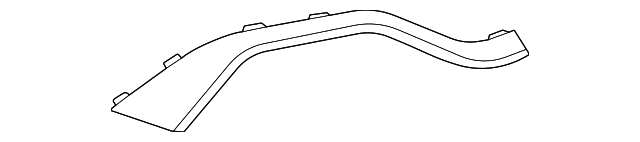 Genuine Audi 4K8-807-731-A-3Q0 | Bumper Trim | FREE Shipping on Most ...