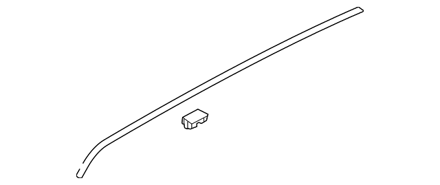 2006-2013 Land Rover Range Rover Sport Weatherstrip LR018083 ...