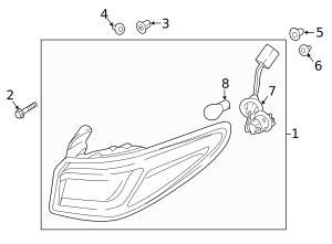 18644-21058-L - Tail Lamp Bulb - 2017-2021 Hyundai | Joseph Airport Hyundai