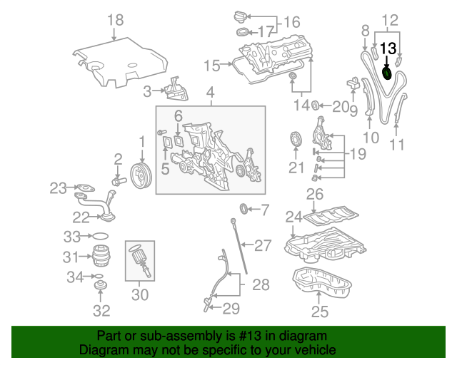 2006-2018 Lexus Idler Gear 13530-31021 | LexusOfKendall