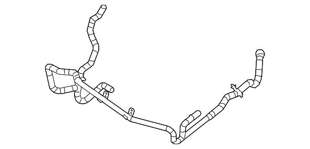 2019-2020 Jeep Cherokee Heater Hose 68288294AA | TascaParts.com