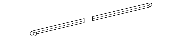203-690-37-80 - Belt Molding 2005-2007 Mercedes-Benz | Mercedes-Benz ...