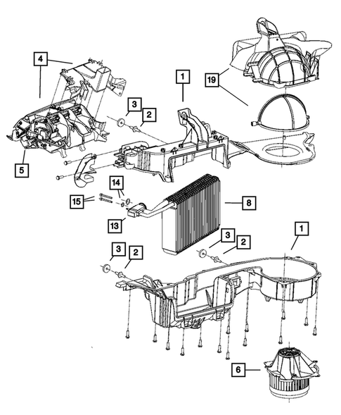 Air Conditioner and Heater Units for 2007 Chrysler 300 | Mopar eStore