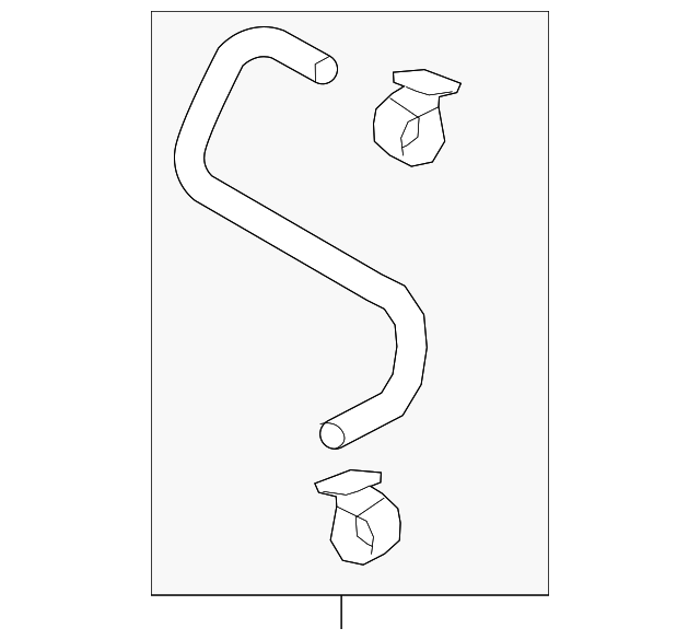 17-12-9-802-111 - Reservoir Hose - 2011-2016 Mini | BMWPartsHub