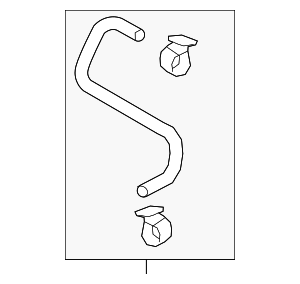 17-12-9-802-111 - Reservoir Hose - 2011-2016 Mini | BMWPartsHub