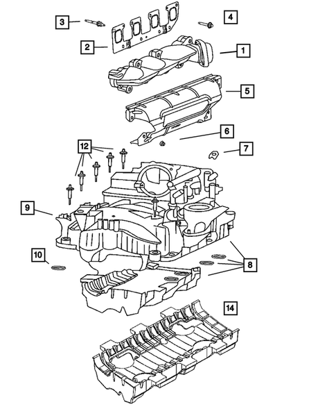 Manifolds for 2004 Dodge Ram 1500 | OEM Parts Quick