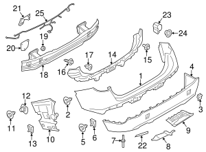 51122993727 - 2013-2015 BMW X1 Exhaust Shield (51-12-2-993-727) | BMW ...