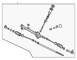 2016-2023 Hyundai Elantra Rack And Pinion Assembly 56500-F2100 ...