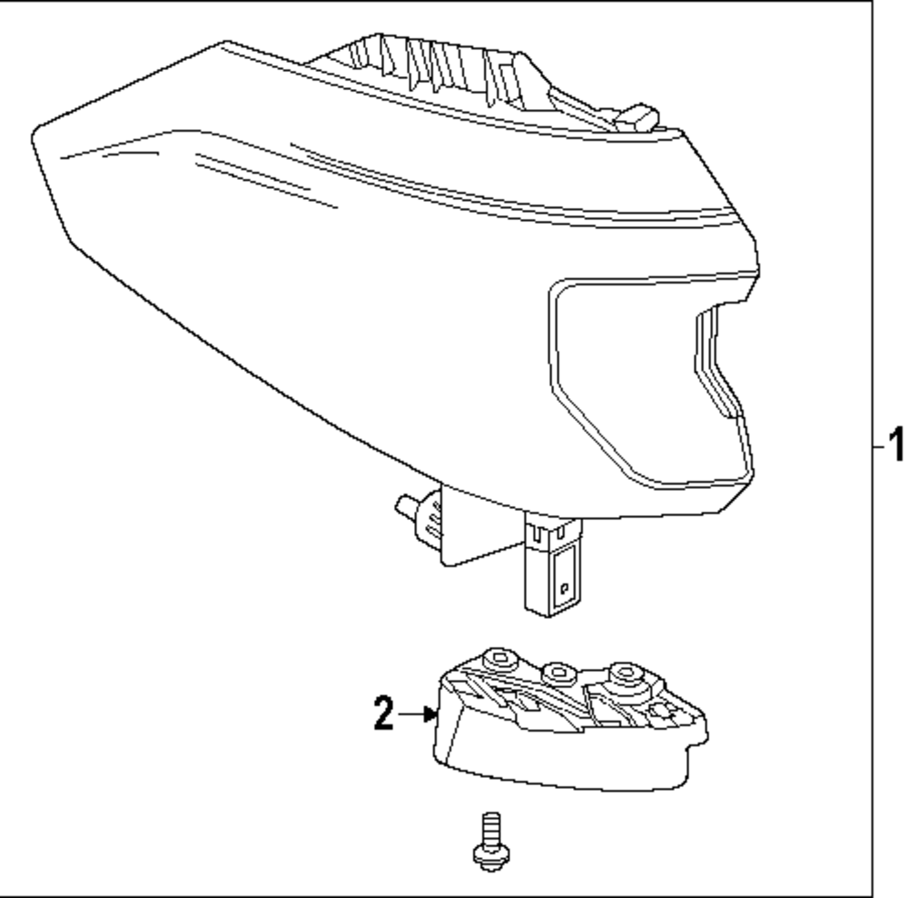 2024 GMC Acadia Lamp 26582487 | Partners Chevy