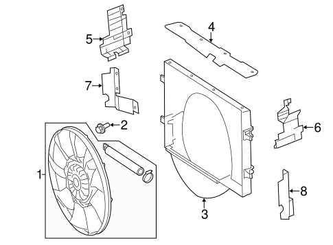 Cooling Fan for 2015 Mercedes-Benz Sprinter 3500 | Mercedes-Benz USA Parts