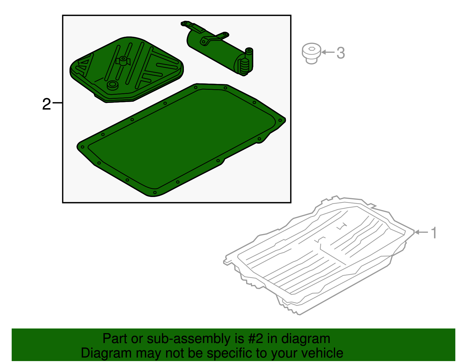 2015-2024 BMW 2015-2021 BMW - Trans Pan Gasket Set 24-11-7-855-282 | BMW Parts Wholesale