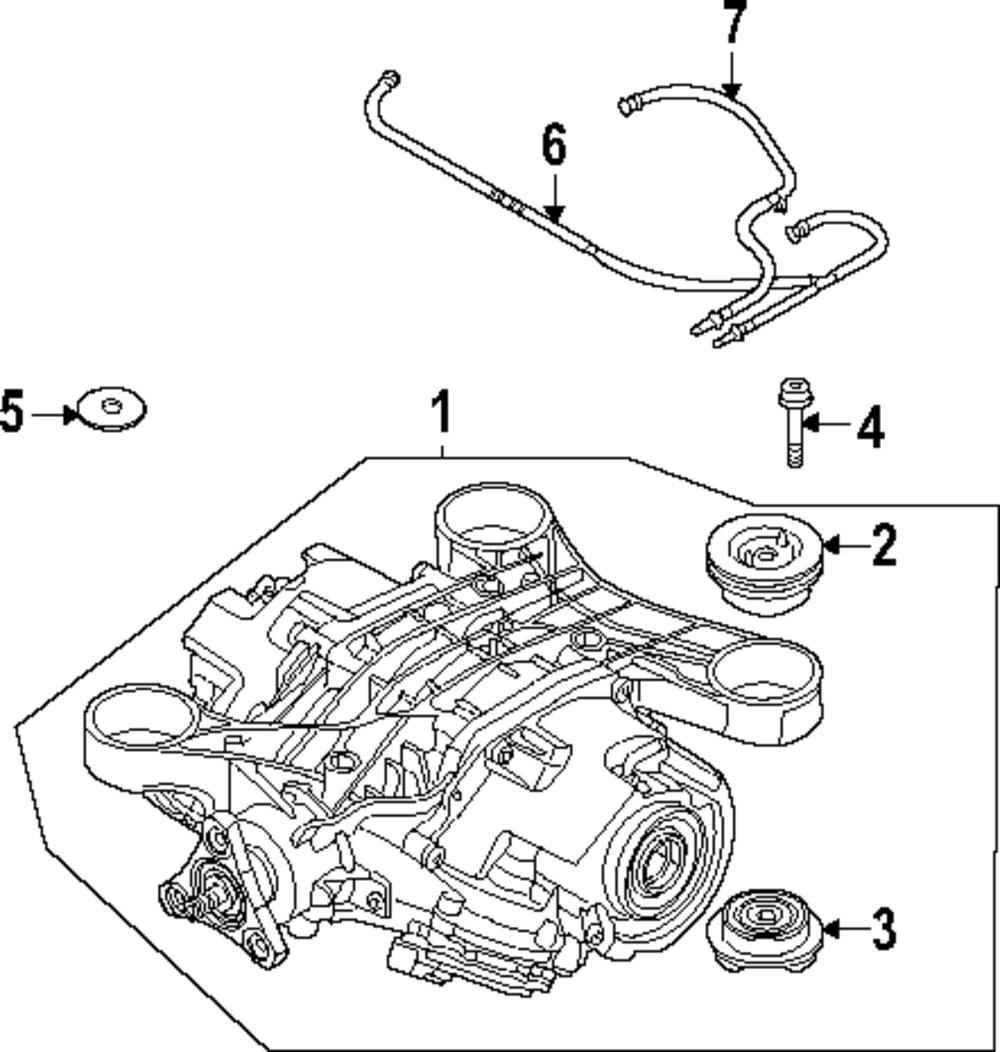 2022-2024 Volkswagen Golf R Differential 08E-525-010-J | Retail ...