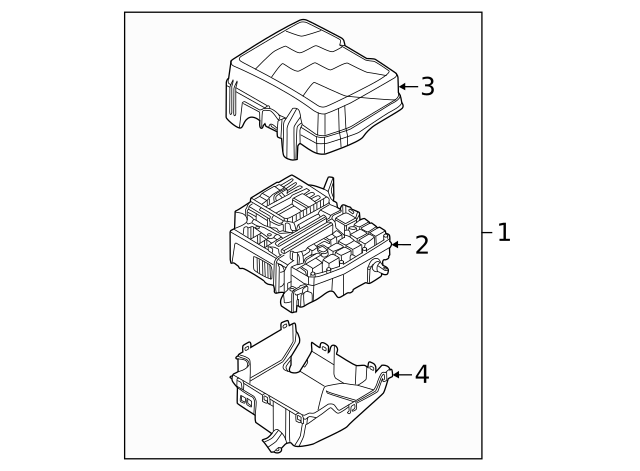 919B5-R0000 - Lower Cover 2022-2024 Kia Carnival | Kia.Parts Store