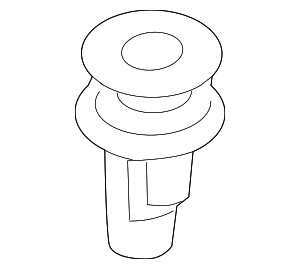 53879-50010 - Fender Liner Retainer - 1995-2020 Lexus | My L Parts