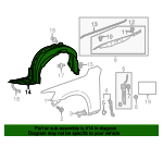 53806-53090 - Fender Liner 2017-2020 Lexus | Lexus of Stevens Creek Parts