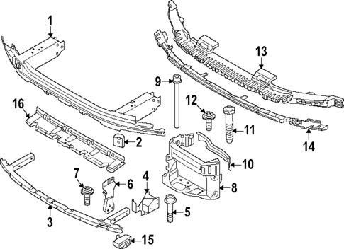 Bumper & Components - Front for 2022 BMW M5 | BMWPartsDirect.com