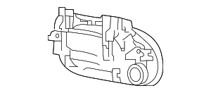 2006-2014 Ford Handle, Outside - Passenger Side (RH) CL3Z-1522404-DRPTM ...