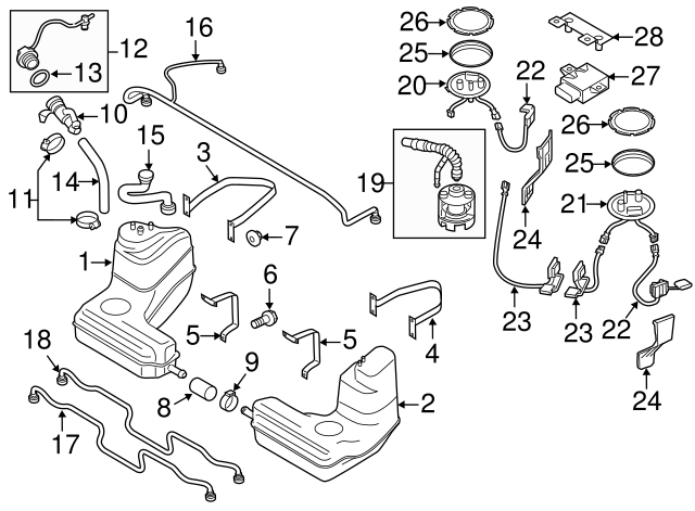 2011-2015 Audi R8 Fuel Filler Neck 427-201-609 | OEM Parts Online