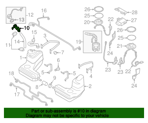2011-2015 Audi R8 Fuel Filler Neck 427-201-609 | OEM Parts Online