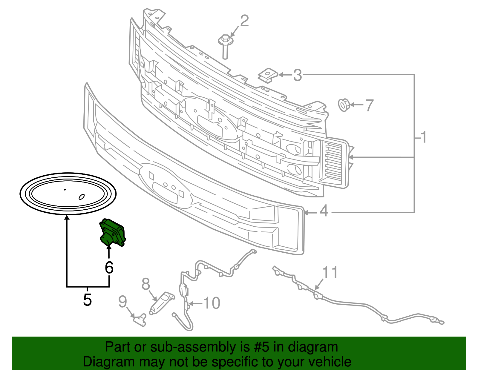 OEM Ford Emblem For 2017-2019 Ford - Part No. HC3Z-8213-E | Karl ...