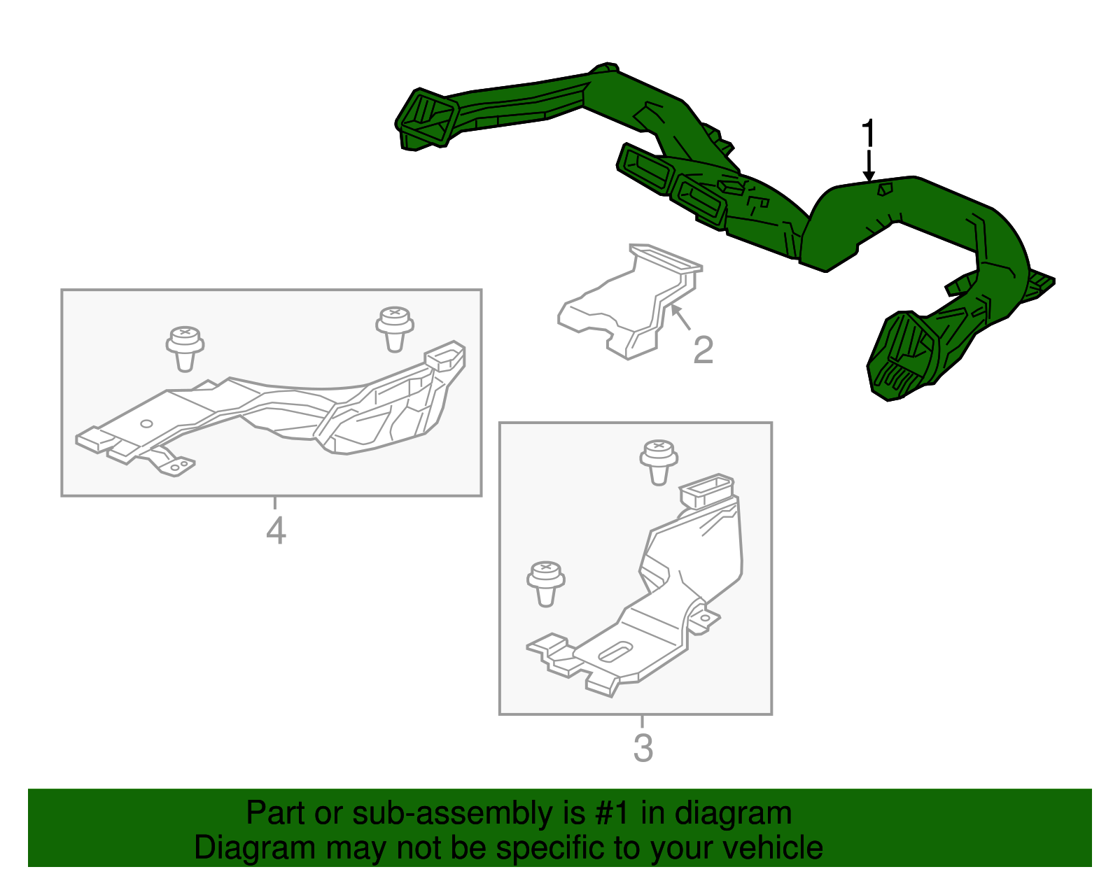 77420-TAR-G11 - Air Distributor 2017 Honda Fit | Honda Parts Online