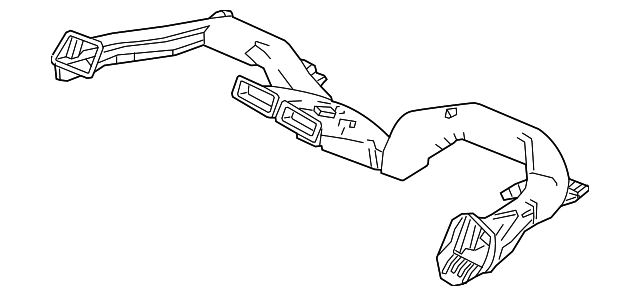 2016-2017 Honda Fit Duct Assembly, Vent 77420-TAR-G11 | OEM Parts Online