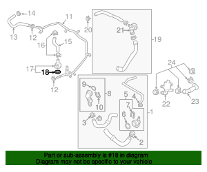 2013-2024 Volkswagen Adapter Seal WHT-005-440 | OEM Parts Online
