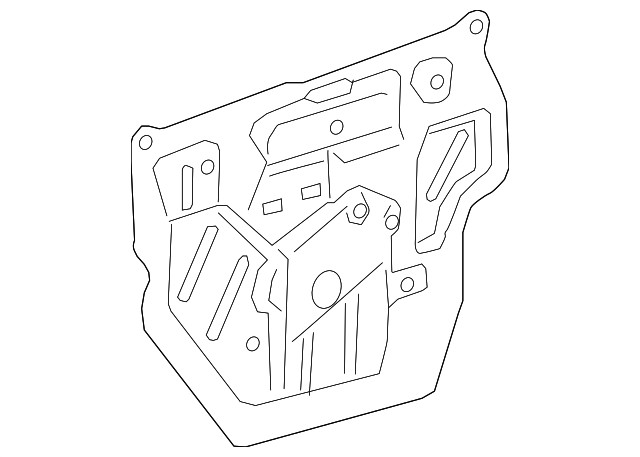 2015-2020 Cadillac Escalade Water Deflector - Driver's Side (LH ...