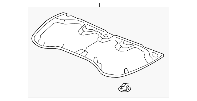 Genuine OEM Acura - Insulator Part# 74141-TX4-A00 | Acura Parts For Less