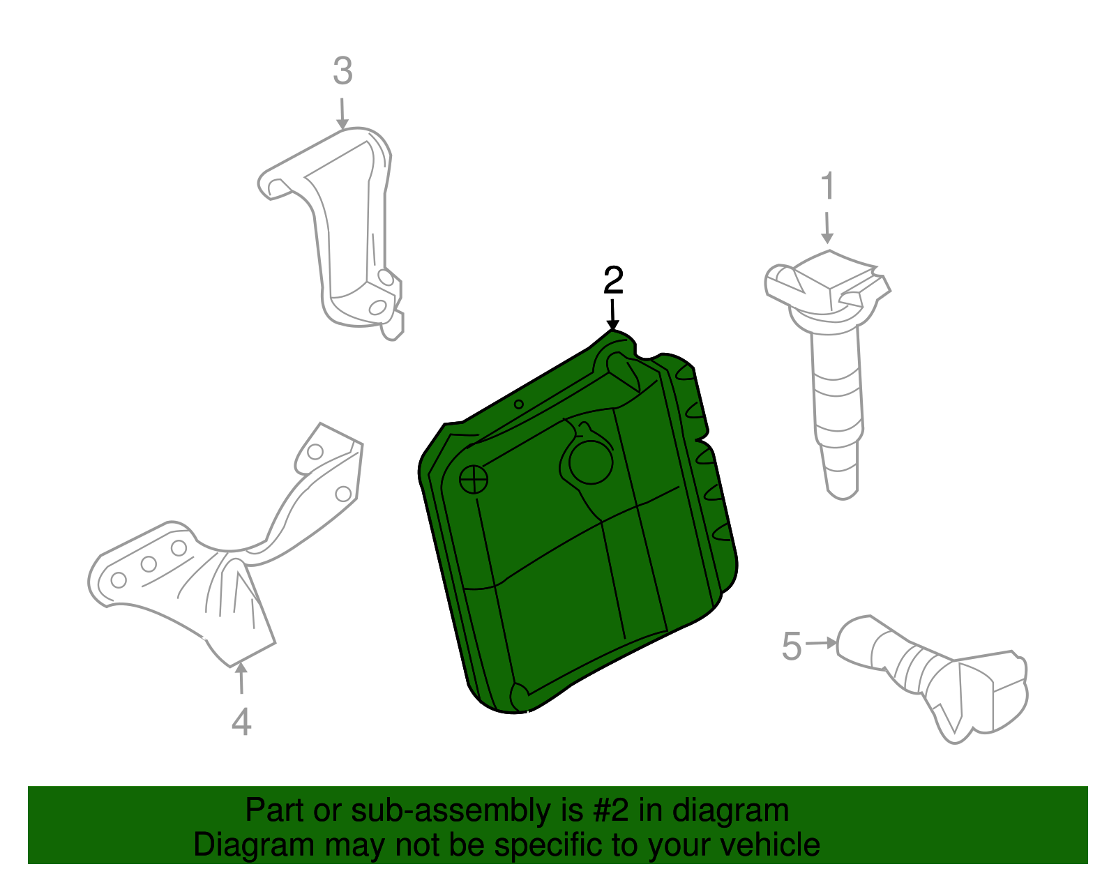 2009-2011 Toyota RAV4 Engine Control Module (ECM) 89661-0R244 | Toyota ...