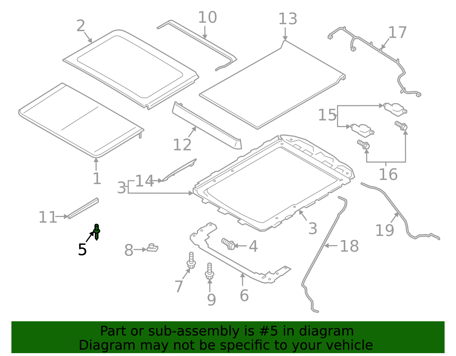 2015-2025 Ford Air Deflector Rivet W790368-S900 | Awesome Parts