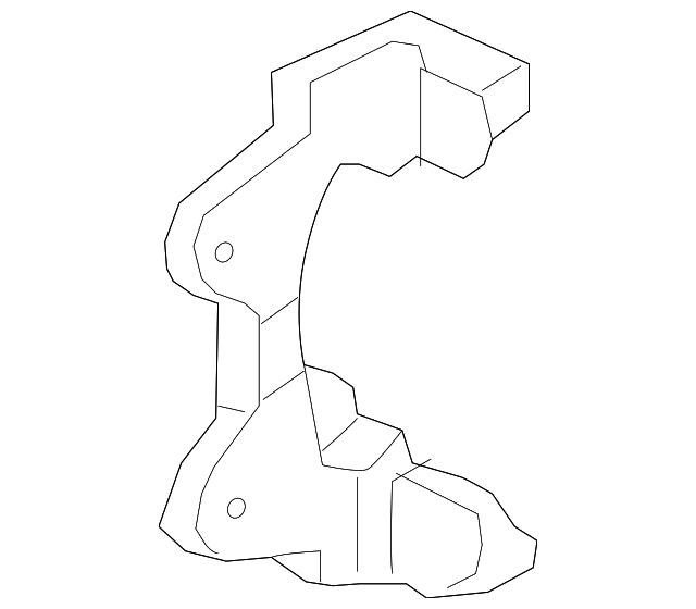 34216776936 - 2007-2019 BMW Caliper Mount (34-21-6-776-936) | BMW of ...