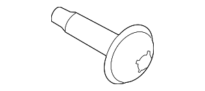 Genuine OEM Ford Part - Rear Molding Retainer W719367-S300 | Genuine ...