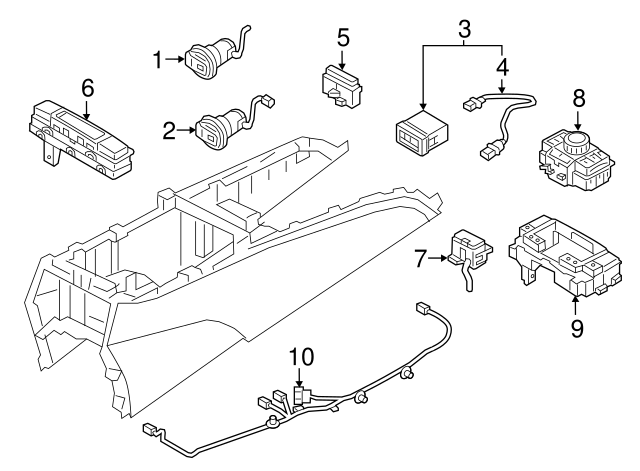 2018-2023 Hyundai Power Outlet 95120-D2000 | OEM Parts Online