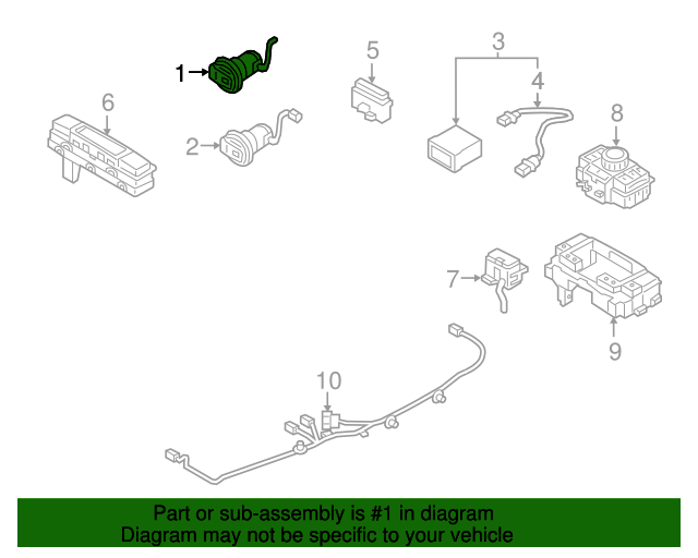 2015-2017 Hyundai Power Outlet 95120-B1000 | OEM Parts Online
