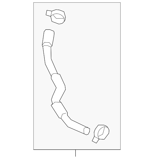 2016-2018 Hyundai Tucson Reservoir Hose 25450-D3300 | OEM Parts Online