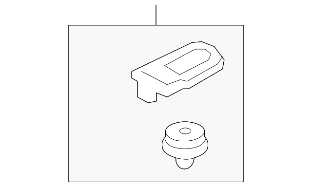 Genuine Radiator Assembly Upper Bracket for 2011-2016 Hyundai | Part ...