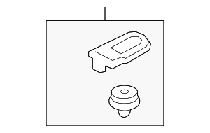Genuine Radiator Assembly Upper Bracket for 2011-2016 Hyundai | Part ...