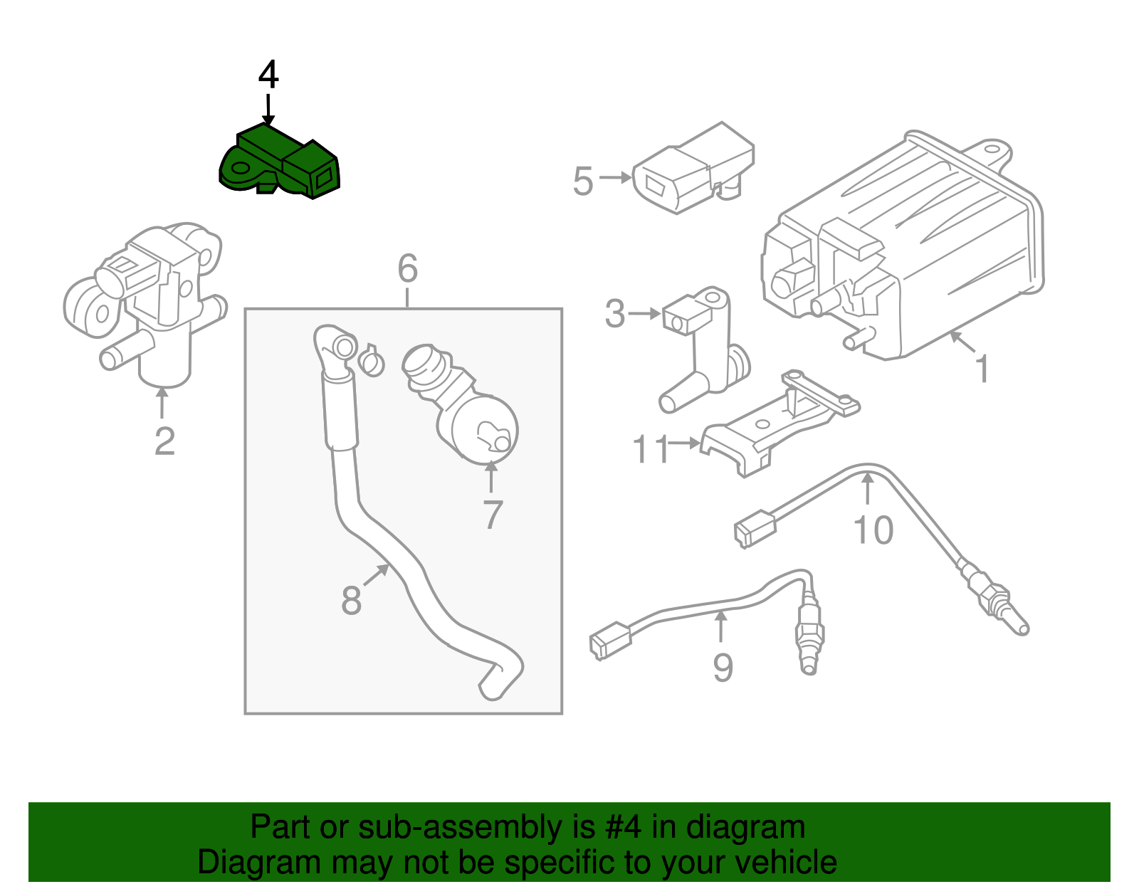 2009-2025 Nissan M.A.P Sensor 22365-EY00C | OEM Parts Online