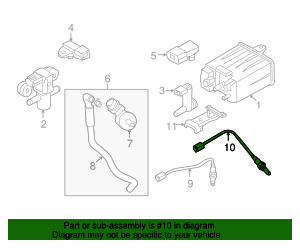 2011-2020 Nissan Oxygen Sensor 226A0-1KC0A | Ziegler Nissan of Orland Park