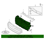 Genuine OEM Ford Part - Reinforcement GJ5Z-8A284-AA | Genuine OEM Ford ...
