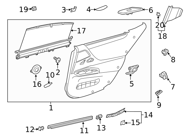 65923-0E010 - Sunshade Hook 2016-2024 Lexus | Lexus of Stevens Creek Parts