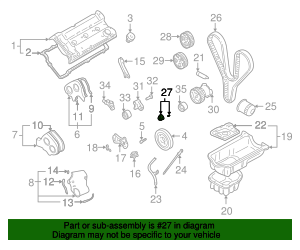 2001-2006 Hyundai Sprocket Crankshaft 23120-35701 | OEM Parts Online