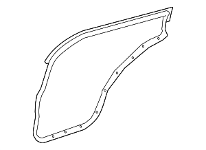 2014-2020 Nissan Rogue Surround Weather-Strip 82831-7FL0A | Nissan ...