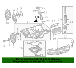 177-010-24-00 - Engine Oil Pan Gasket 2015-2024 Mercedes-Benz ...