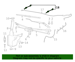 2019-2020 Ram Washer Nozzle 68362469AB | TascaParts.com