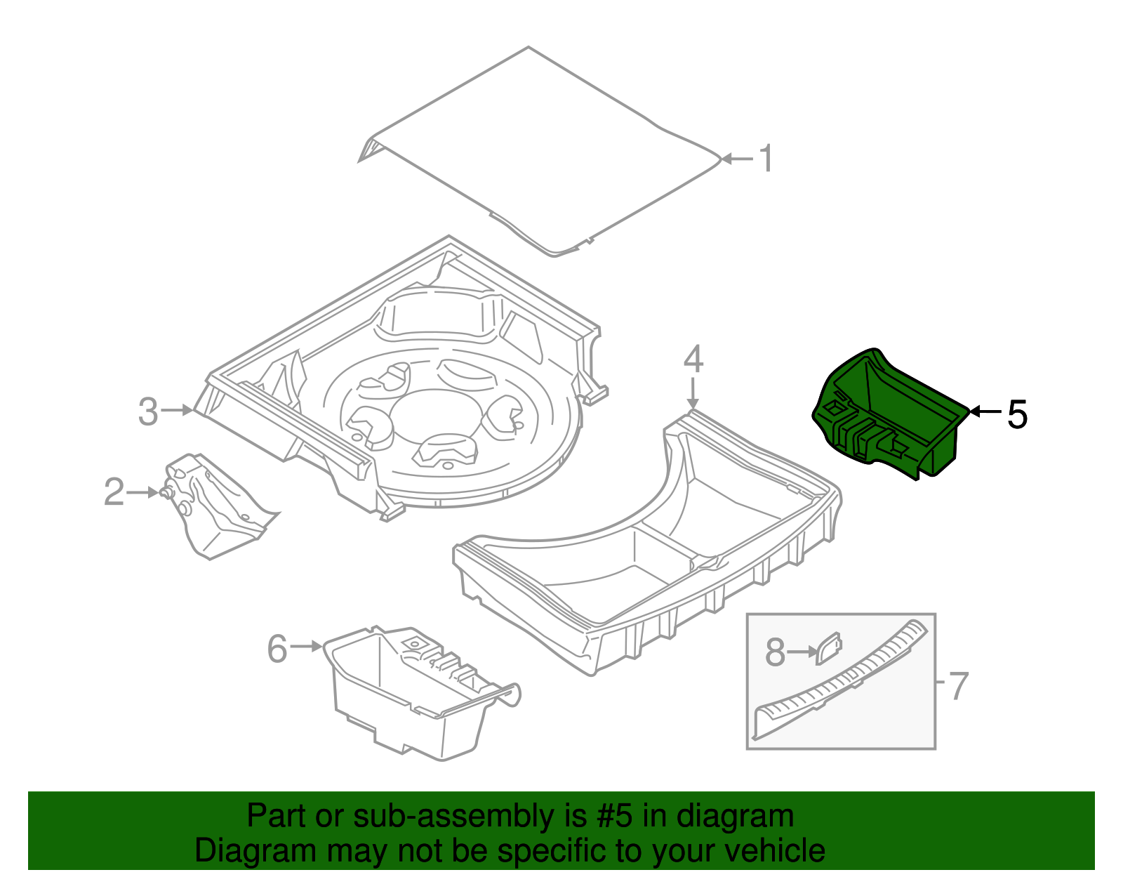 51-47-9-871-616 - 2017-2023 BMW - Storage Box | Buy BMW Parts Now