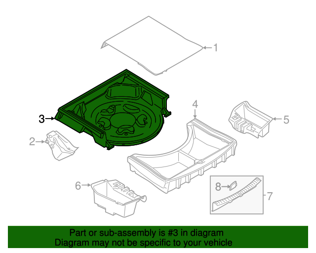 51-47-7-373-591 - Spare Housing 2017-2023 BMW | BMW OEM Parts