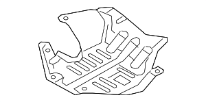 2016-2019 Mazda CX-9 Rear Shield KD53-56-393A | TascaParts.com